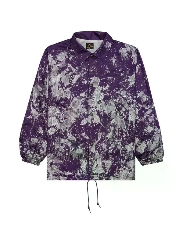 Needles Scatter Print Coach Jacket