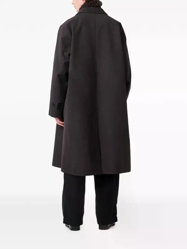 Studio Nicholson Crowe Wool-cotton Twill Coat
