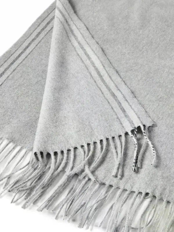 Brunello Cucinelli Silk Scarf With Selvedge