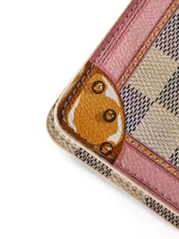 LOUIS VUITTON Damier Summer Trunks Weekend Pochette Clutch Bag
