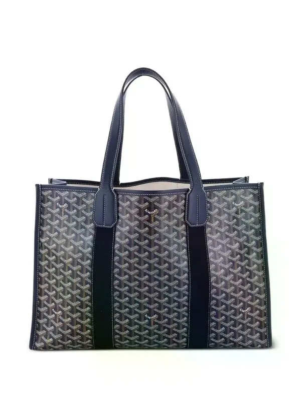Goyard Villette Printed Coated Canvas Mm Tote Bag - Blue