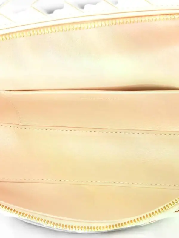 Bottega Veneta Intrecciato Leather Vanity Case Crossbody Bag - Pink