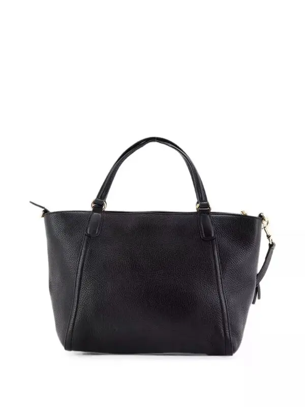 Gucci Soho Convertible Top Handle Bag - Black