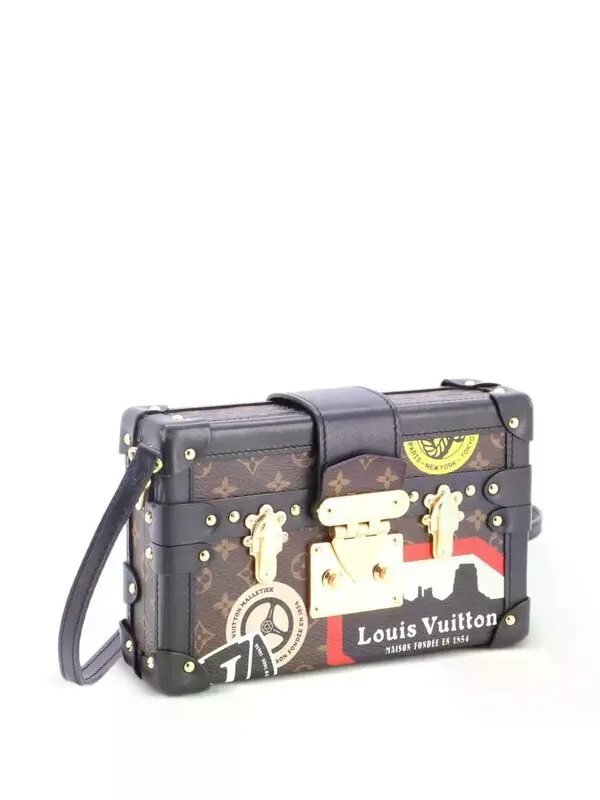 LOUIS VUITTON Petite Malle Handbag - Brown