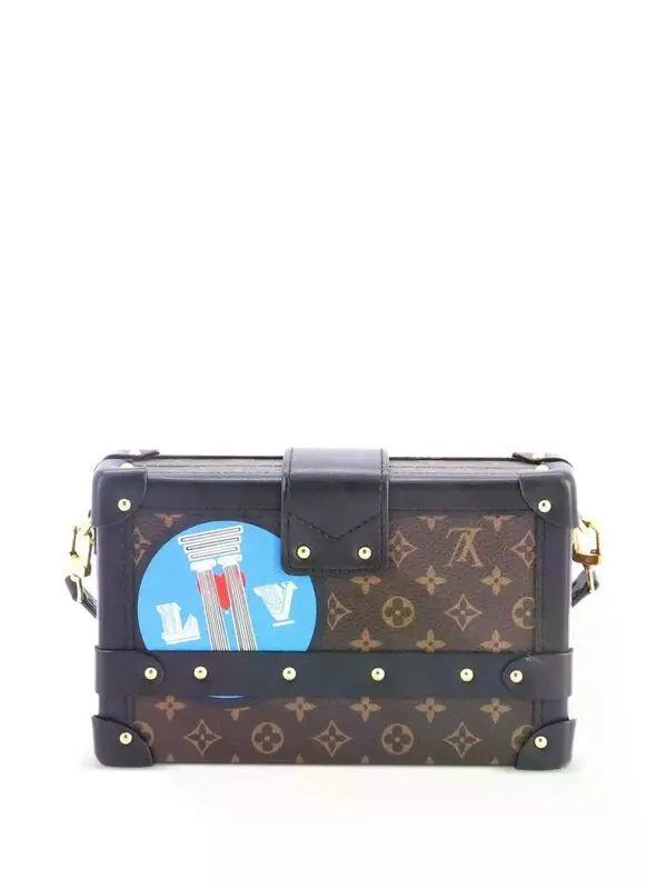 LOUIS VUITTON Petite Malle Handbag - Brown