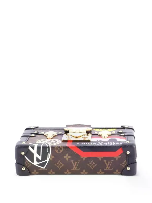 LOUIS VUITTON Petite Malle Handbag - Brown