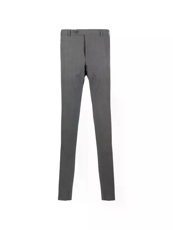 Canali Tailored Pressed-crease Trousers