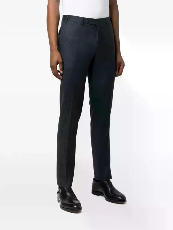 Canali Pressed-crease Tailored Trousers