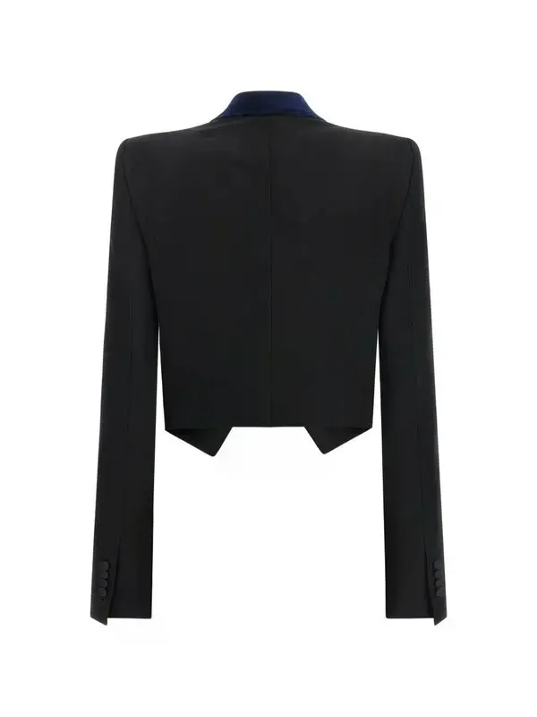 TOM FORD Satin-lapel Cropped Blazer