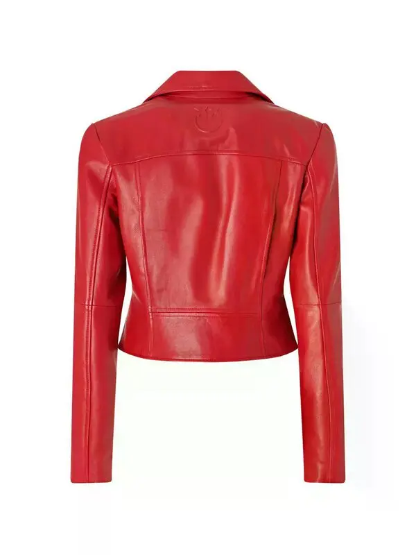 Pinko Biker Leather Jacket