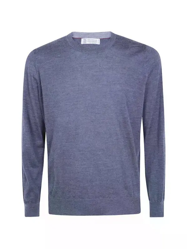Brunello Cucinelli Cashmere Round-neck Sweater - Blue