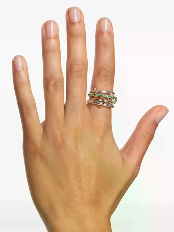 SPINELLI KILCOLLIN Nimbus Emerald Ring - Silver