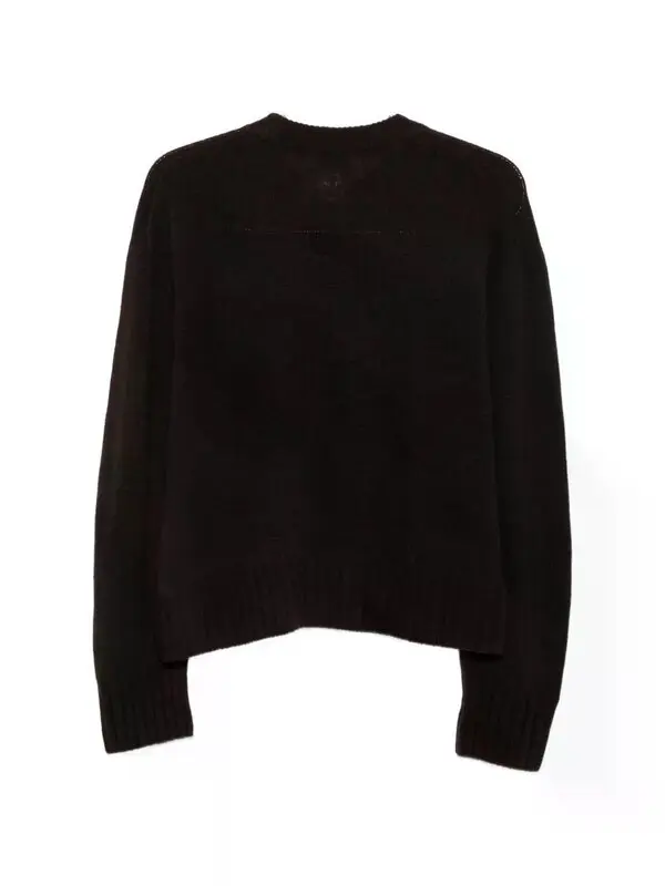 ALYSI Ribbed-trim Sweater