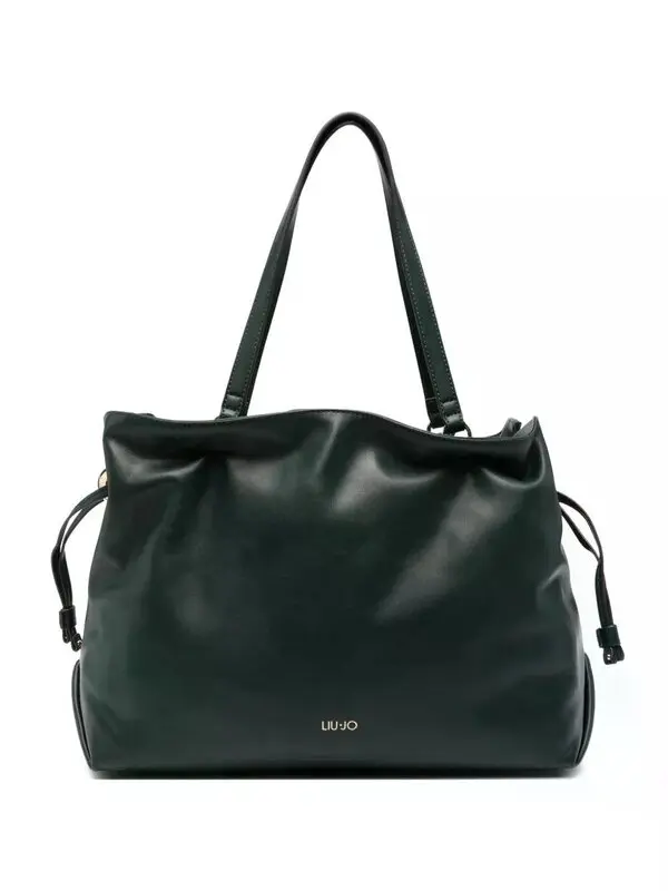 Liu Jo Logo-plaque Drawstring Tote Bag