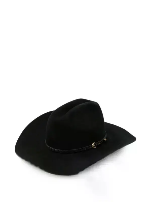 Patrizia Pepe Buckle-detail Hat
