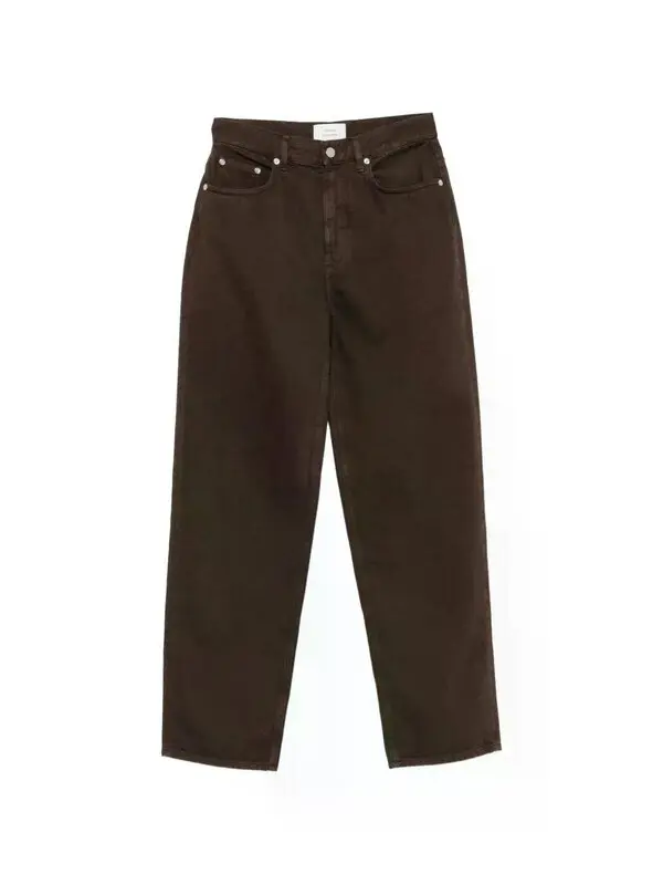 Loulou De Saison Straight-leg Jeans - Brown