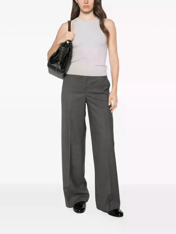 LISA YANG Iora Cable-knit Tank Top