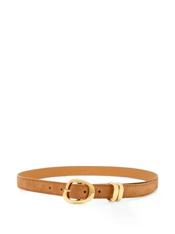 AMANU The Tugela Suede Buckle-fastening Belt - Brown