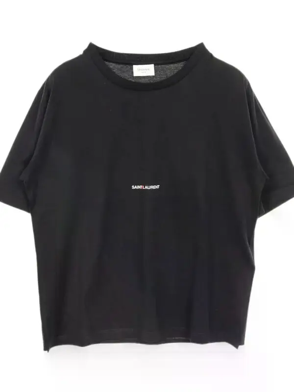 Saint Laurent Logo-print T-shirt - Black