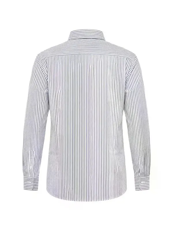 PAOLO PECORA Striped Button-down Shirt