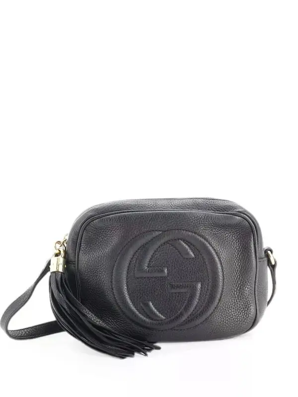 Gucci Soho Disco Leather Small Crossbody Bag - Black