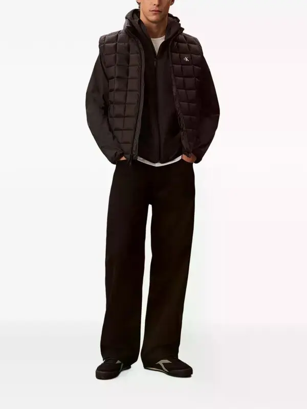 Calvin Klein Grid-quilted Logo Gilet