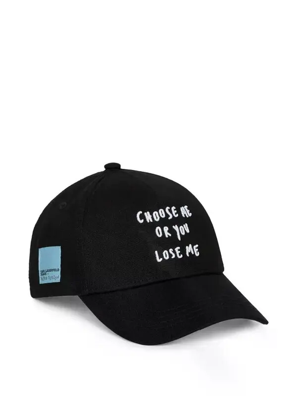 Karl Lagerfeld X Pietro Terzini Cap - Black
