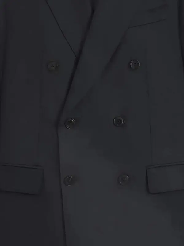 BOSS Double-breasted Blazer - Black