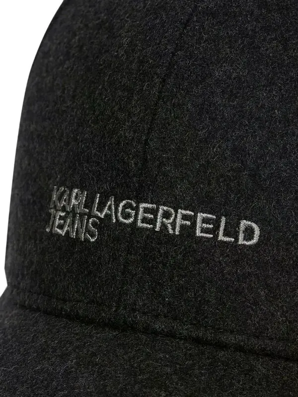 Karl Lagerfeld Essential Wool-blend Cap