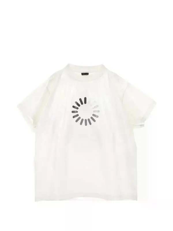 Balenciaga 2010s Loading Error T-shirt - White