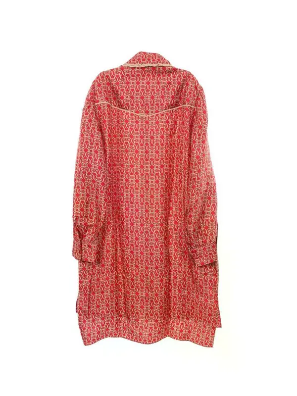 Fendi Monogram Print Shirt Dress