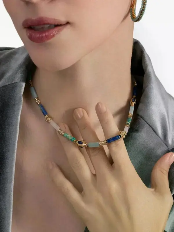 Gas Bijoux Kali Gemstone-beaded Necklace