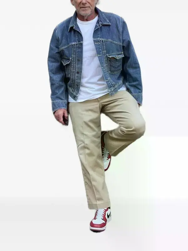 FORTELA Cropped Denim Jacket