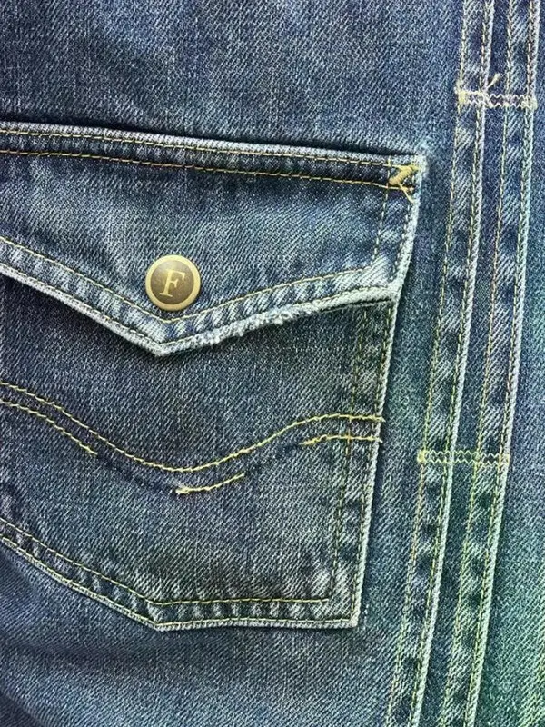 FORTELA Cropped Denim Jacket