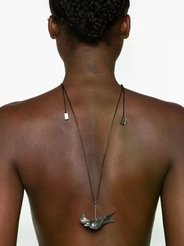 VESTIAIRE D'UN OISEAU LIBRE Bird Pendant Necklace