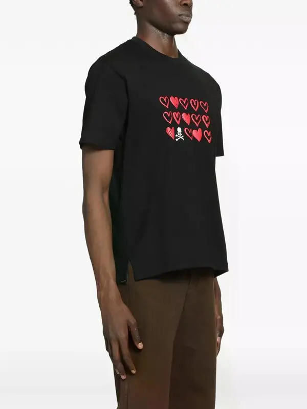 MASTERMIND WORLD Heart-print T-shirt