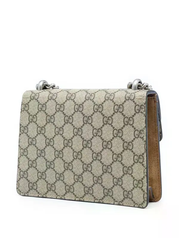Gucci Gg Supreme Dionysus Crossbody Bag - Neutrals