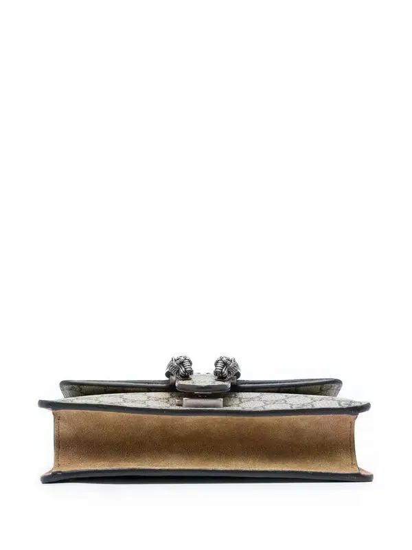 Gucci Gg Supreme Dionysus Crossbody Bag - Neutrals