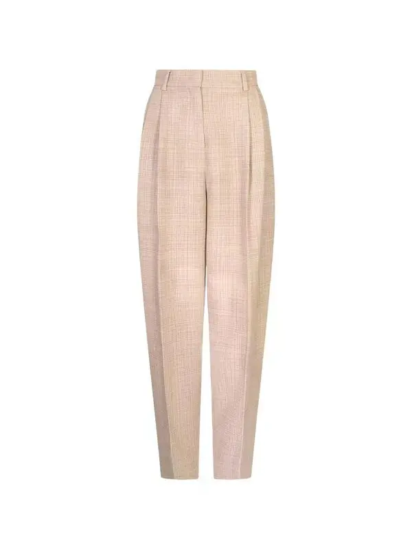 Fabiana Filippi Pleated Tapered Wool Trousers