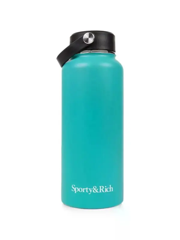 SPORTY & RICH Logo-print Water Bottle