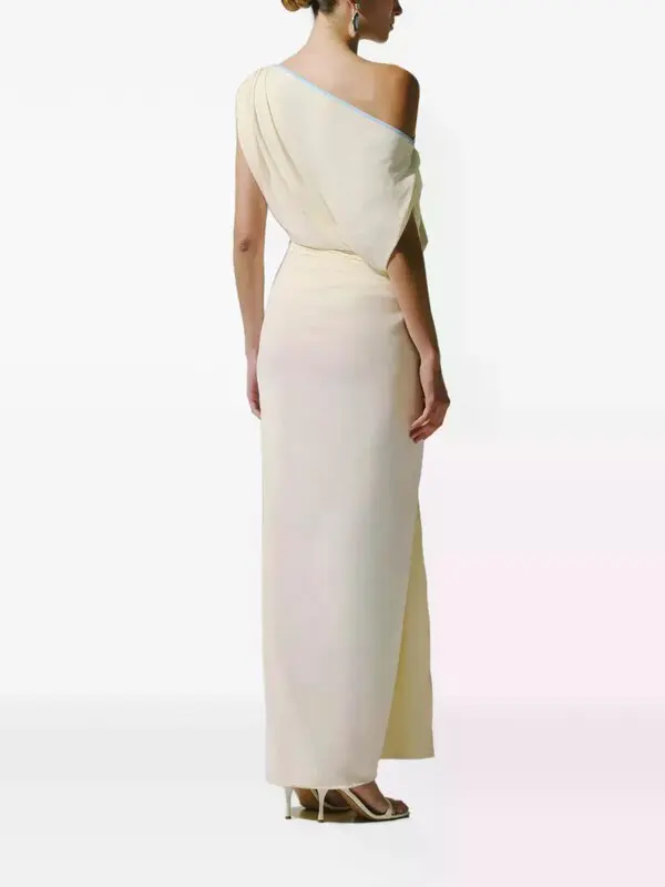 BAOBAB Knot-detail Ruched Maxi Dress
