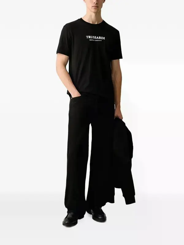 TRUSSARDI Logo-print Short-sleeve T-shirt