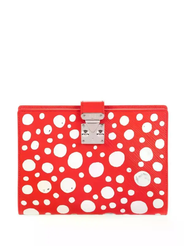 LOUIS VUITTON X Yayoi Kusama Paul Infinity Dots Notebook Cover - Red