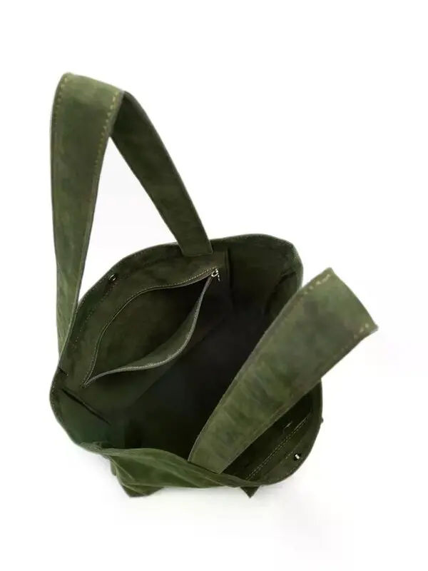LANCASTER Suédine Kba Suede-effect Envelope-pocket Tote Bag