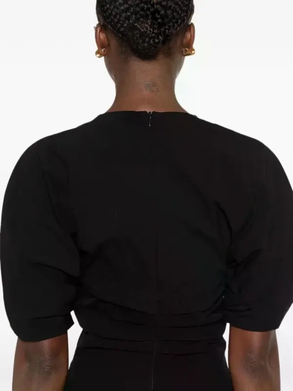 Proenza Schouler Puff-sleeve Midi Dress