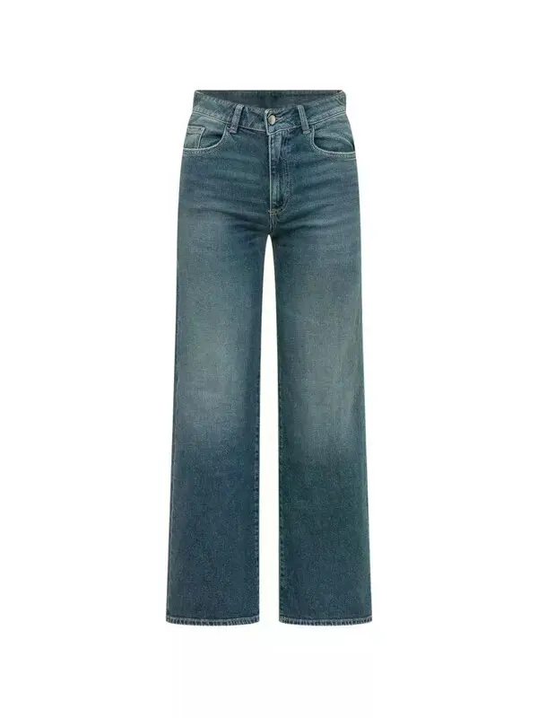 ICON DENIM LOS ANGELES Angie Straight-leg Jeans - Blue