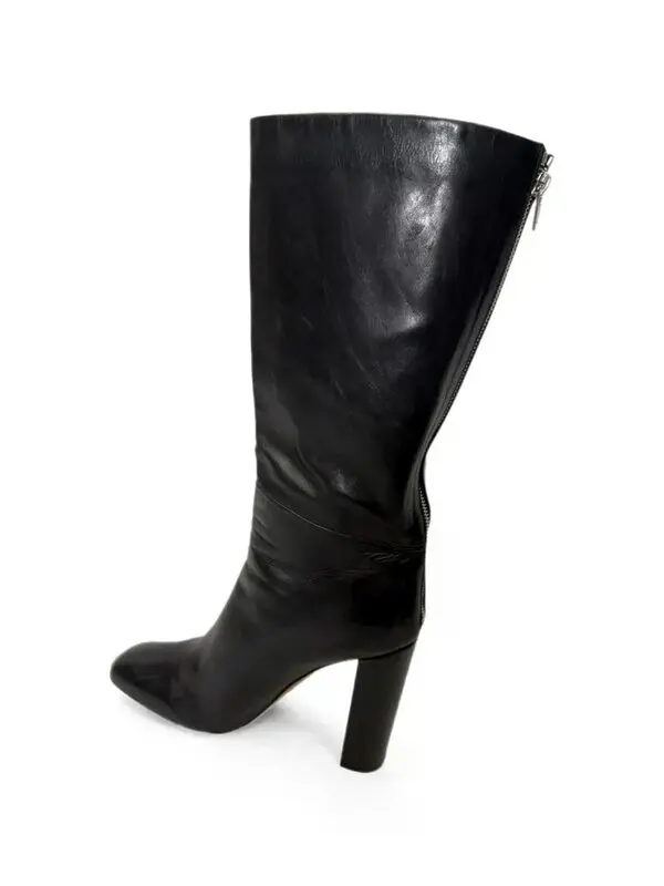 Celine Square-toe Riding Boots