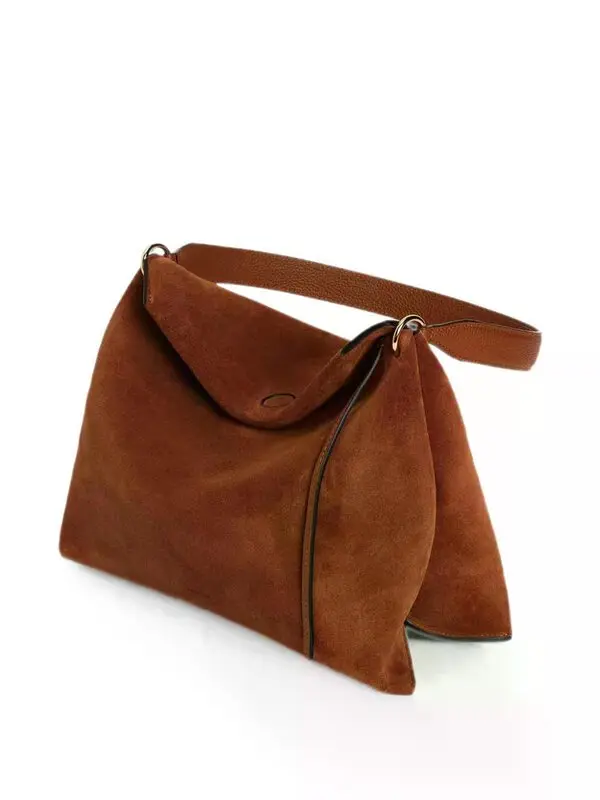 WANDLER Small Penelope Suede Shoulder Bag
