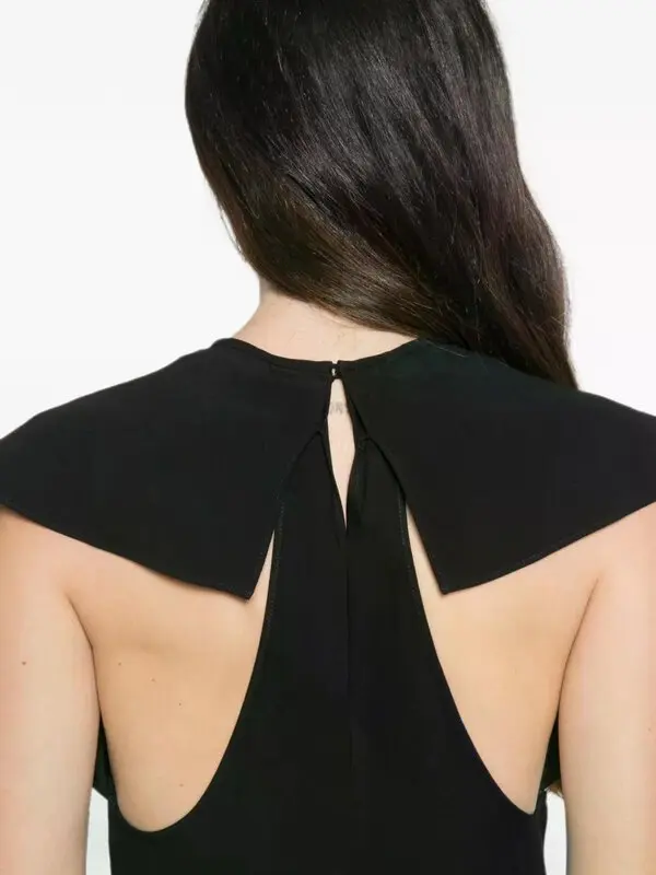 N°21 Open-back Ruffled Maxi Dress