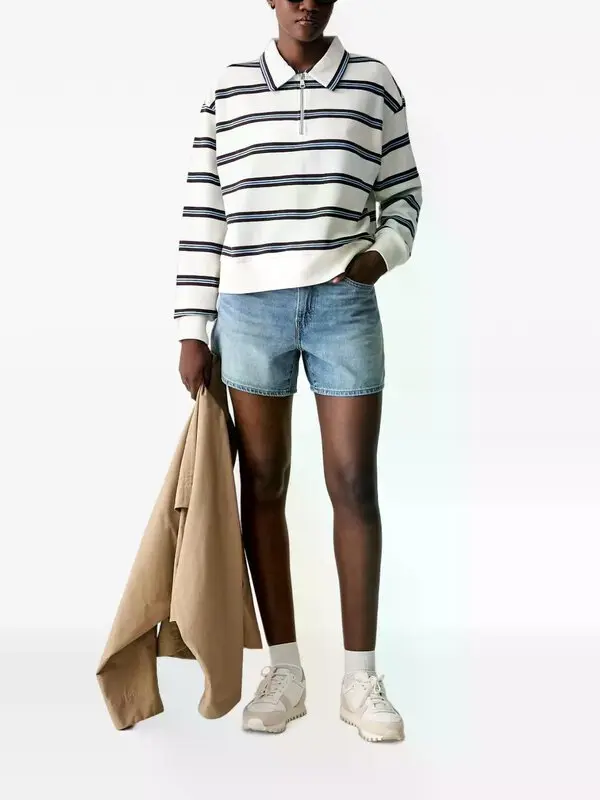 LEVI'S Cinch Faded-effect Denim Shorts